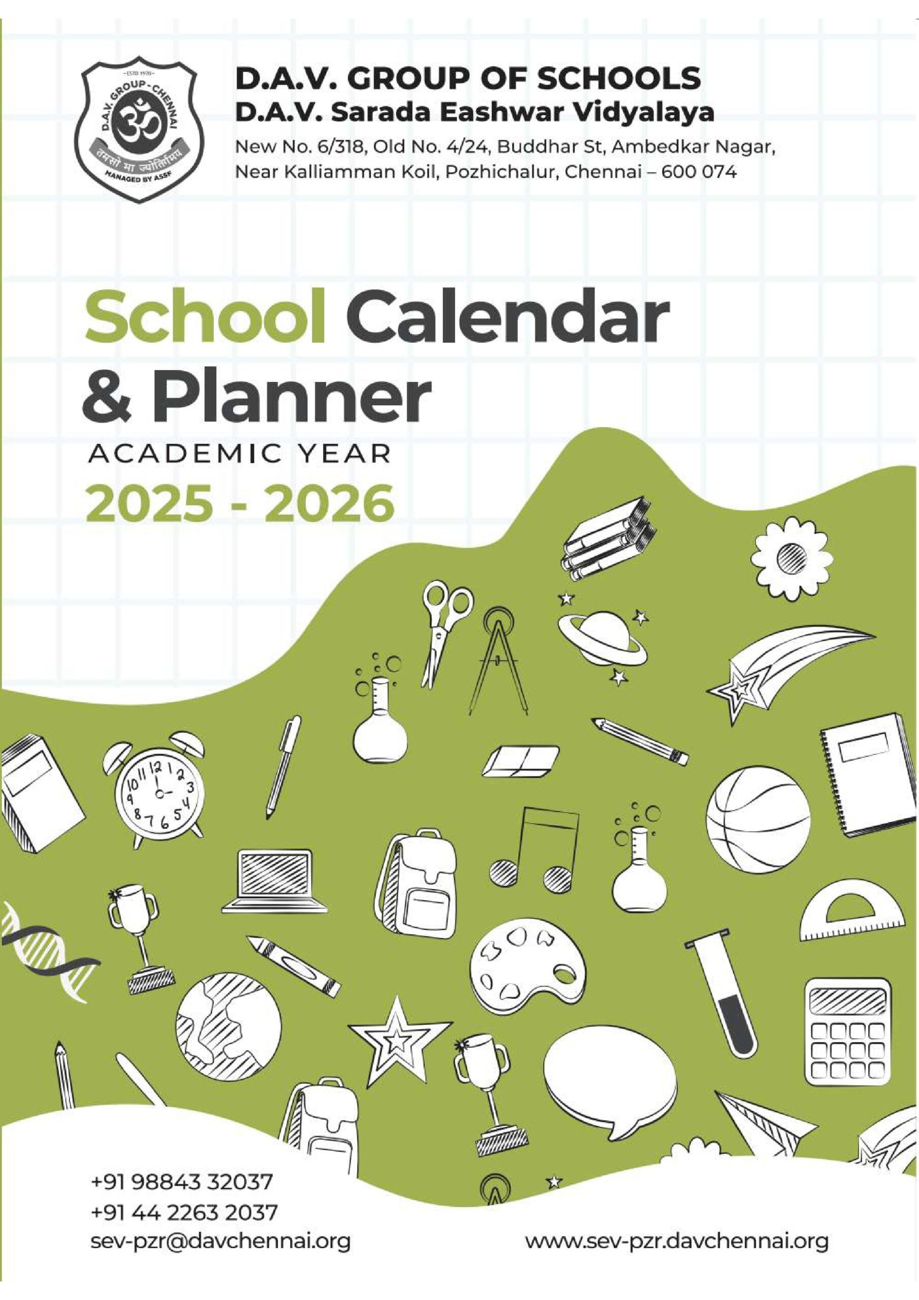 ACADEMIC CALENDAR - DAV-Sarada Eashwar VidyalayaDAV-Sarada Eashwar ...